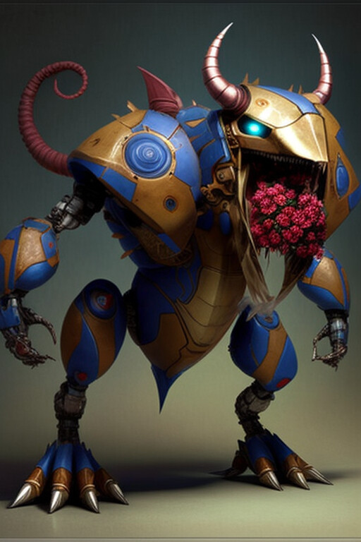 ArtStation - Animals Armored Digimon style 1710 png Midjourney art pack ...