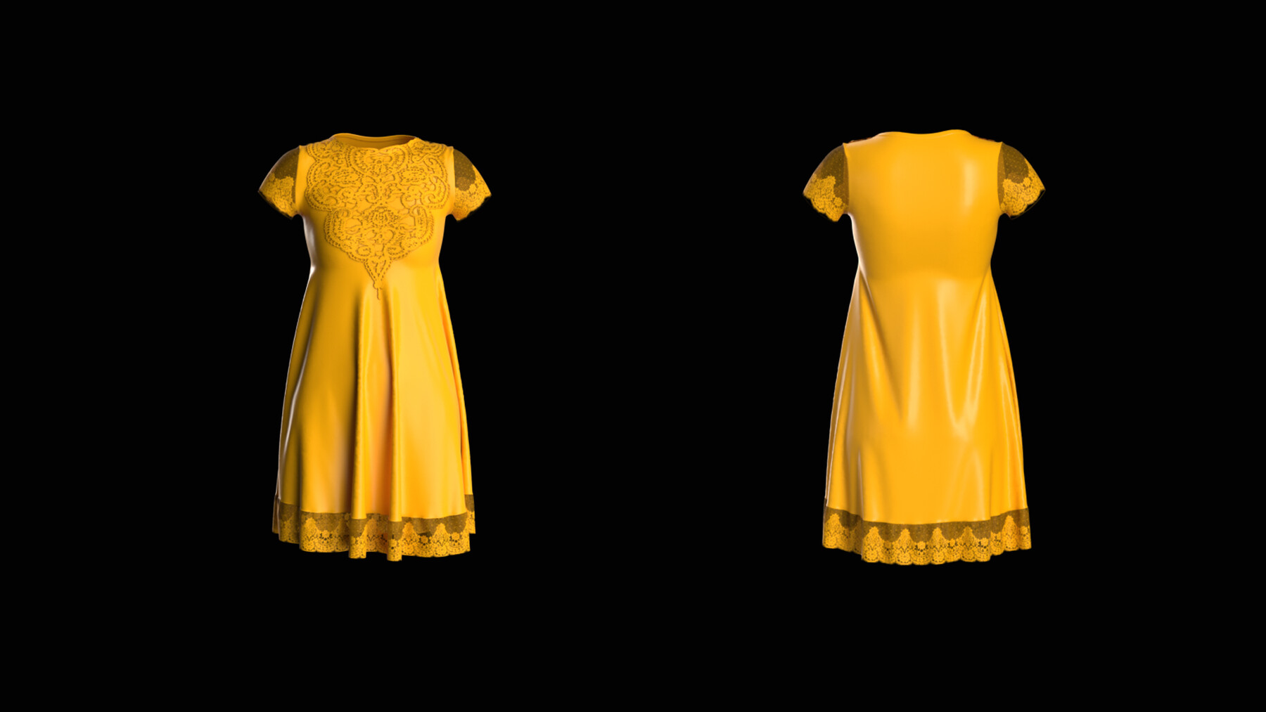 ArtStation - 10 Basic Women's dress | Game Assets