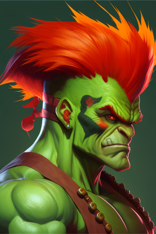 ArtStation - Combat Game Portrait style Street Fitgher 210 png ...