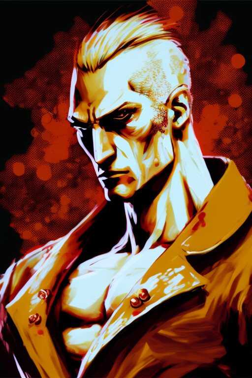 ArtStation - Combat Game Portrait style Tekken 290 png Midjourney art ...