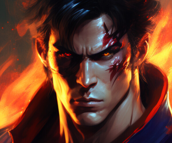 ArtStation - Combat Game Portrait style Tekken 290 png Midjourney art ...