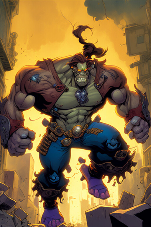 ArtStation - Comics boss 280 png Midjourney art pack | Artworks