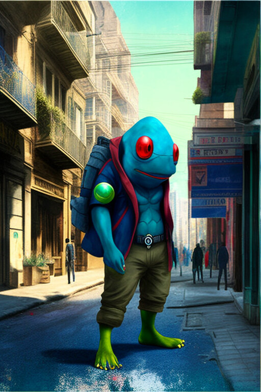 ArtStation - Cute beast pokemon 1960 png Midjourney art pack | Artworks