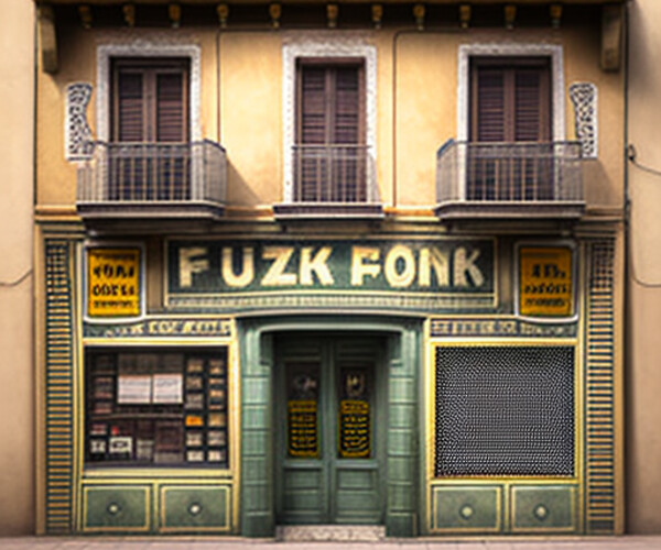 ArtStation - Front Shop Facade Texture 500 png Midjourney art pack ...