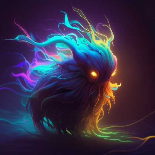 ArtStation - Glowing creature 220 png Midjourney art pack | Artworks