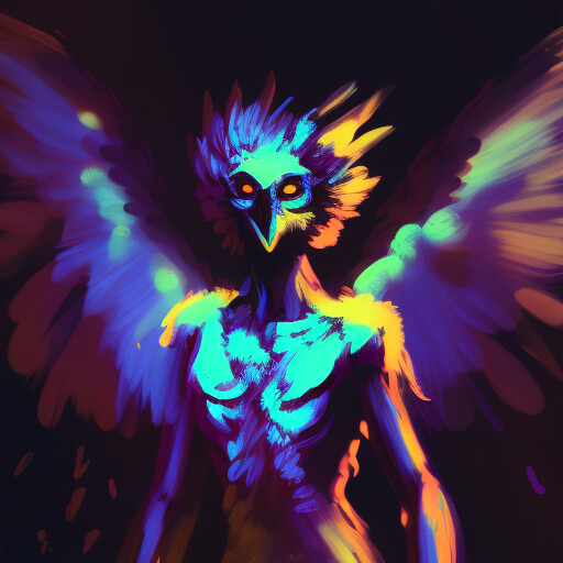 ArtStation - Glowing creature 220 png Midjourney art pack | Artworks