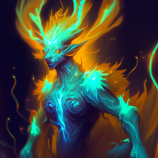 ArtStation - Glowing creature 220 png Midjourney art pack | Artworks