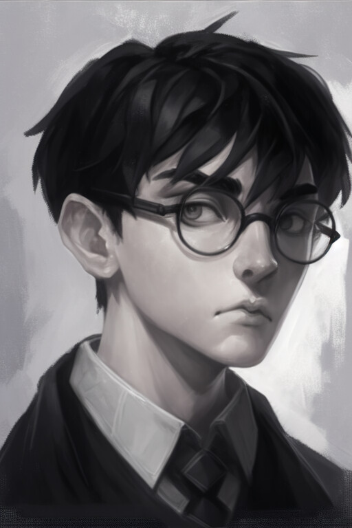 ArtStation - Anime portrait painting 1000 png Midjourney art pack ...