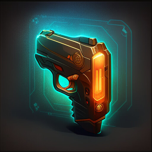 ArtStation - Icon Weapon 500 png Midjourney art pack | Game Assets