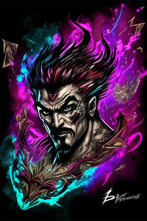 ArtStation - League of Hero Portrait 340 png Midjourney Fanart pack ...
