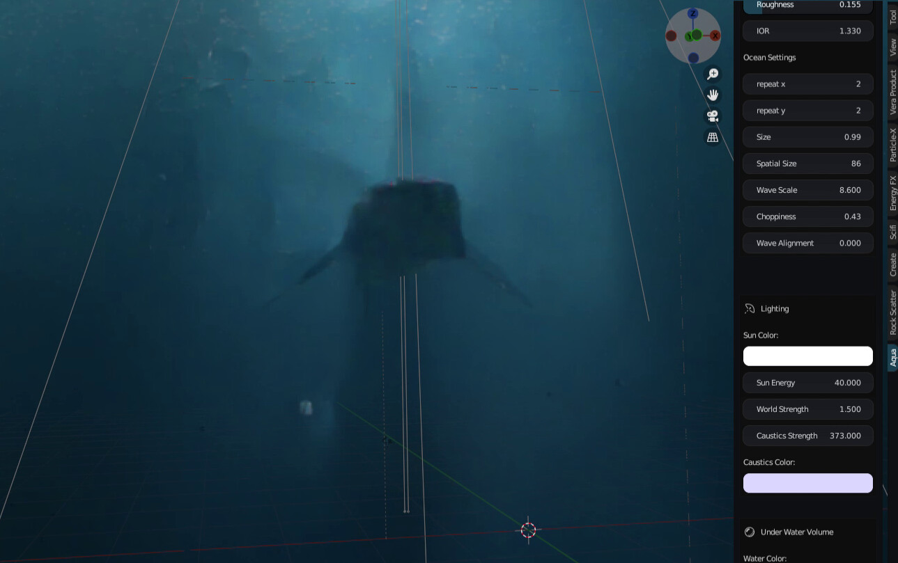 ArtStation - Aqua Under Water Addon | Resources
