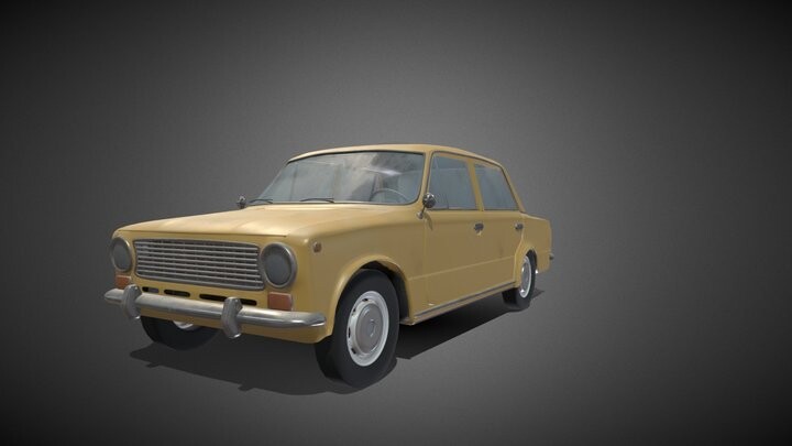 ArtStation - Vaz 2101 | Resources