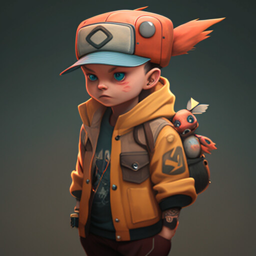 ArtStation - Stylized Concept Character Street GO 1740 png Midjourney ...