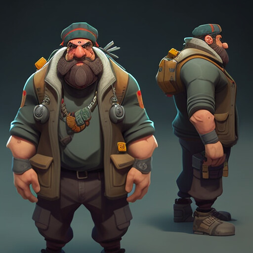 ArtStation - Stylized Character Design 420 png Midjourney art pack ...