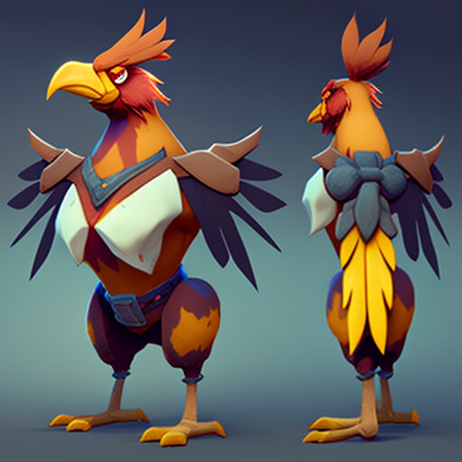 ArtStation - Stylized Animals 550 png Midjourney art pack | Artworks