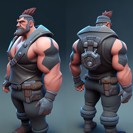 ArtStation - Stylized Character Design 420 png Midjourney art pack ...