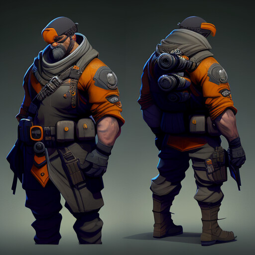 ArtStation - Stylized Character Design 420 png Midjourney art pack ...