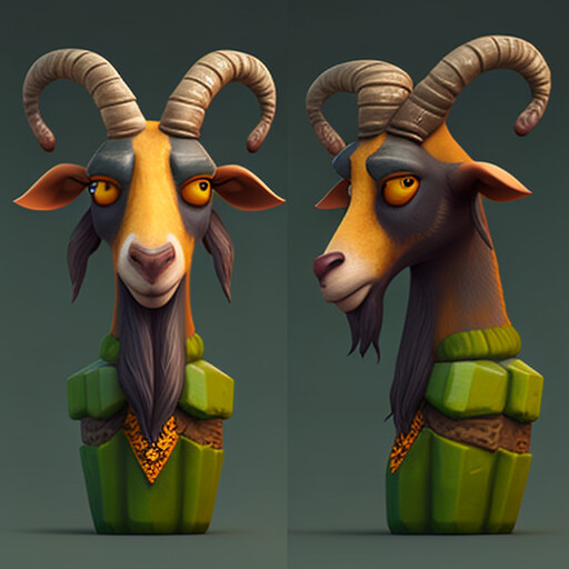 ArtStation - Stylized Animals 550 png Midjourney art pack | Artworks