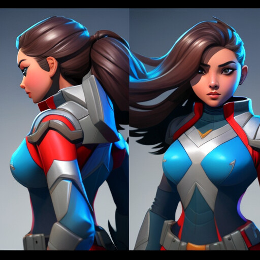 ArtStation - Stylized Game Character Concept 620 png Midjourney art ...
