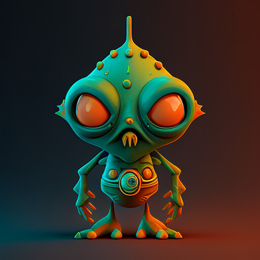 ArtStation - Stylized Alien Plant 430 png Midjourney art pack | Artworks