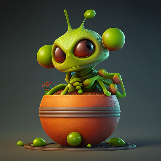 ArtStation - Stylized Alien Plant 430 png Midjourney art pack | Artworks