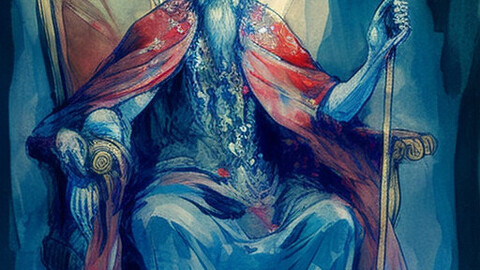 ArtStation - Tarod Card color watercolor 300 png Midjourney art pack ...