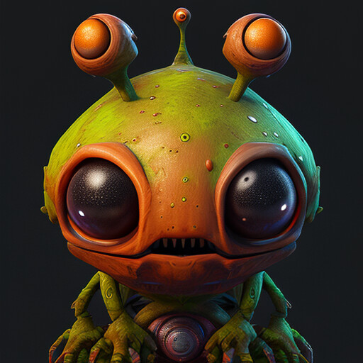 ArtStation - Stylized Alien Plant 430 png Midjourney art pack | Artworks