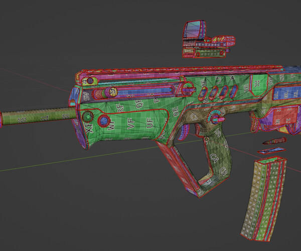 ArtStation - TAR-21 / Fort-221 | Game Assets