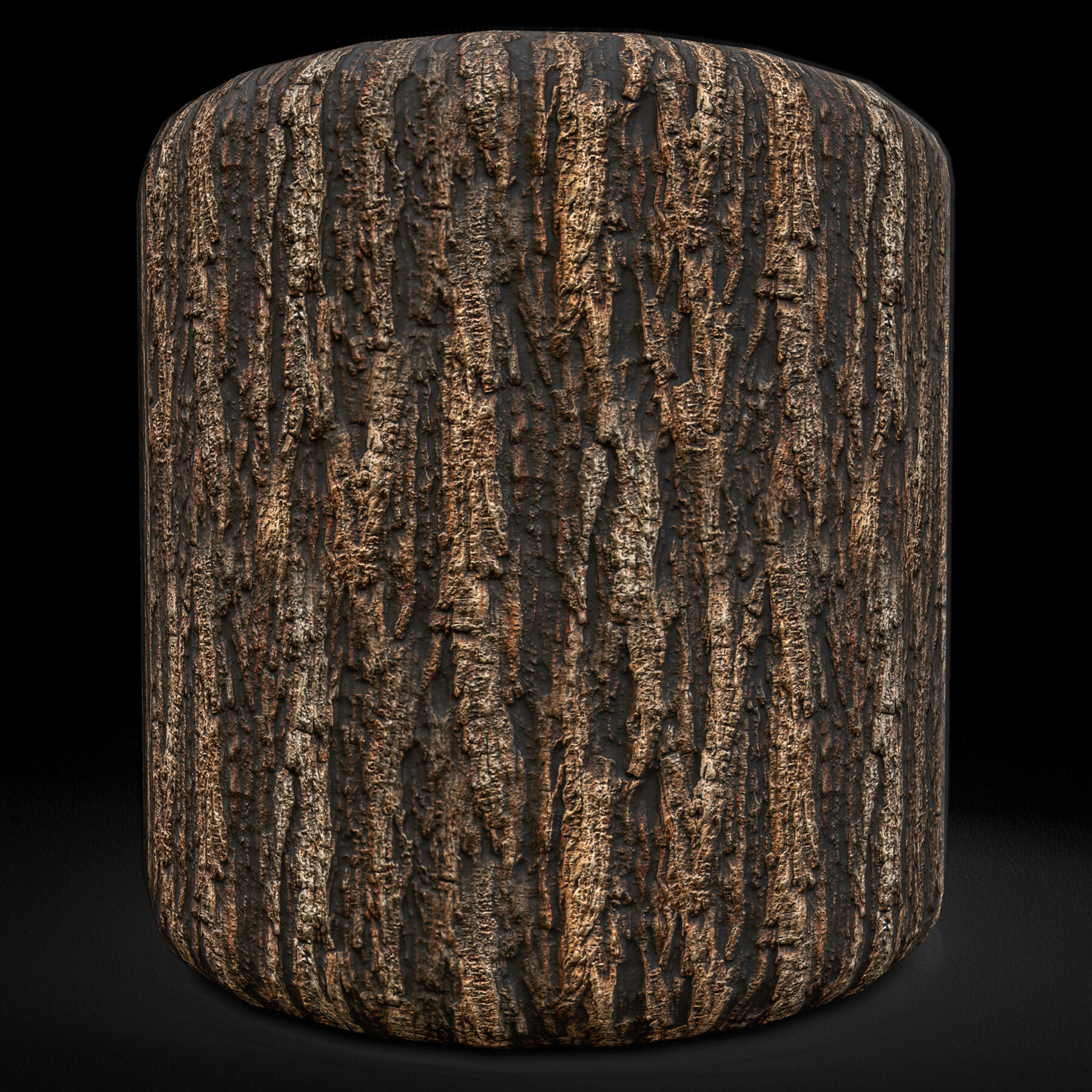 ArtStation - Wood Bark Texture 4K Vol 1 | Resources