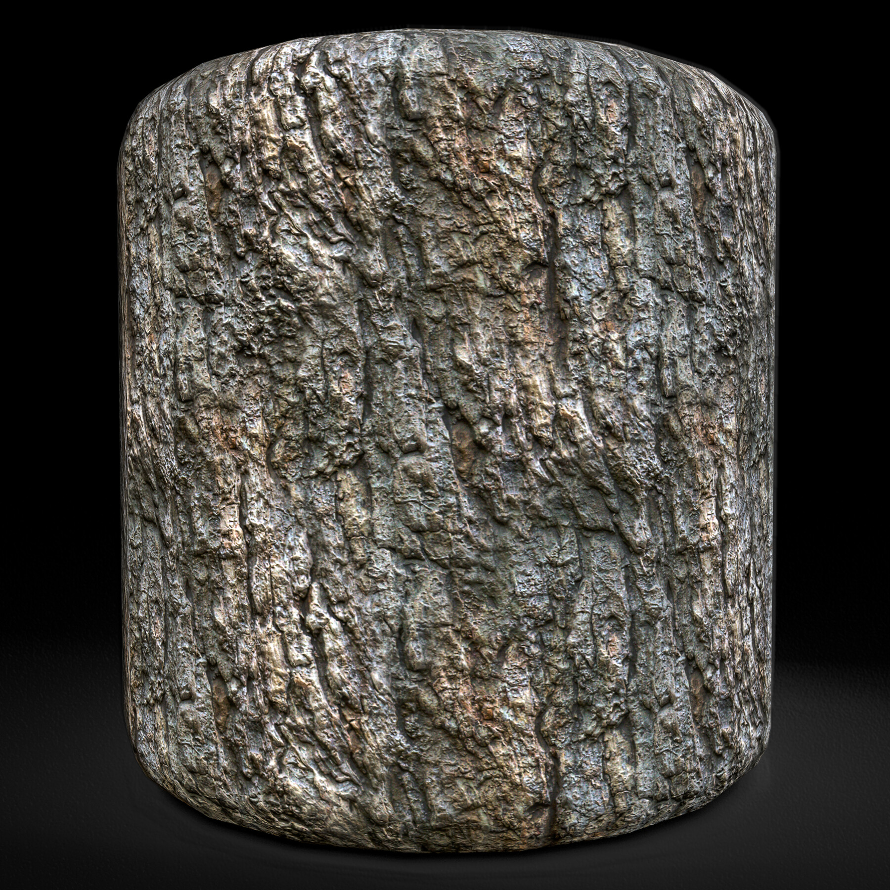 ArtStation - Wood Bark Texture 4K Vol 1 | Resources