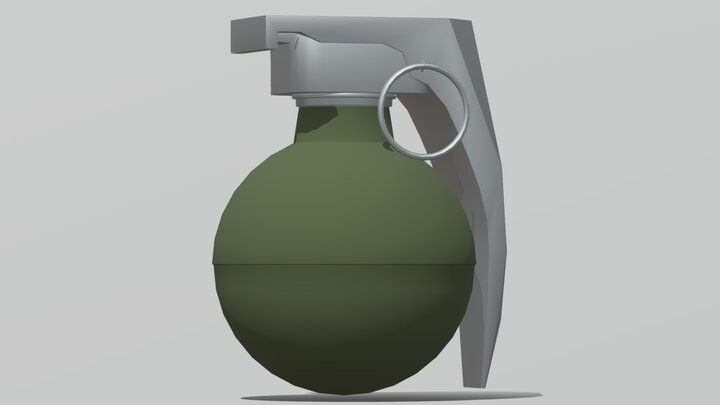 ArtStation - Hand Grenade | Game Assets
