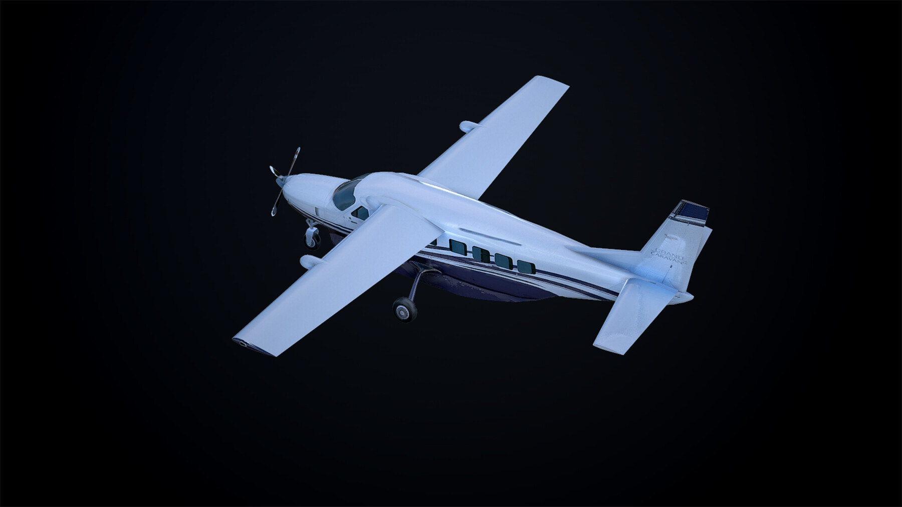 ArtStation - Cessna 208 Caravan VR Unreal PKG VR / AR / low-poly | Game Assets