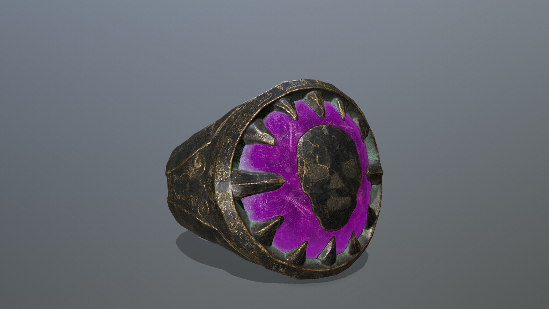 ArtStation - Skull Ring | Game Assets