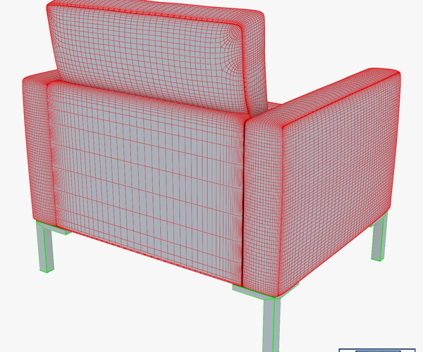 ArtStation - Lounge Chair 268 | Resources