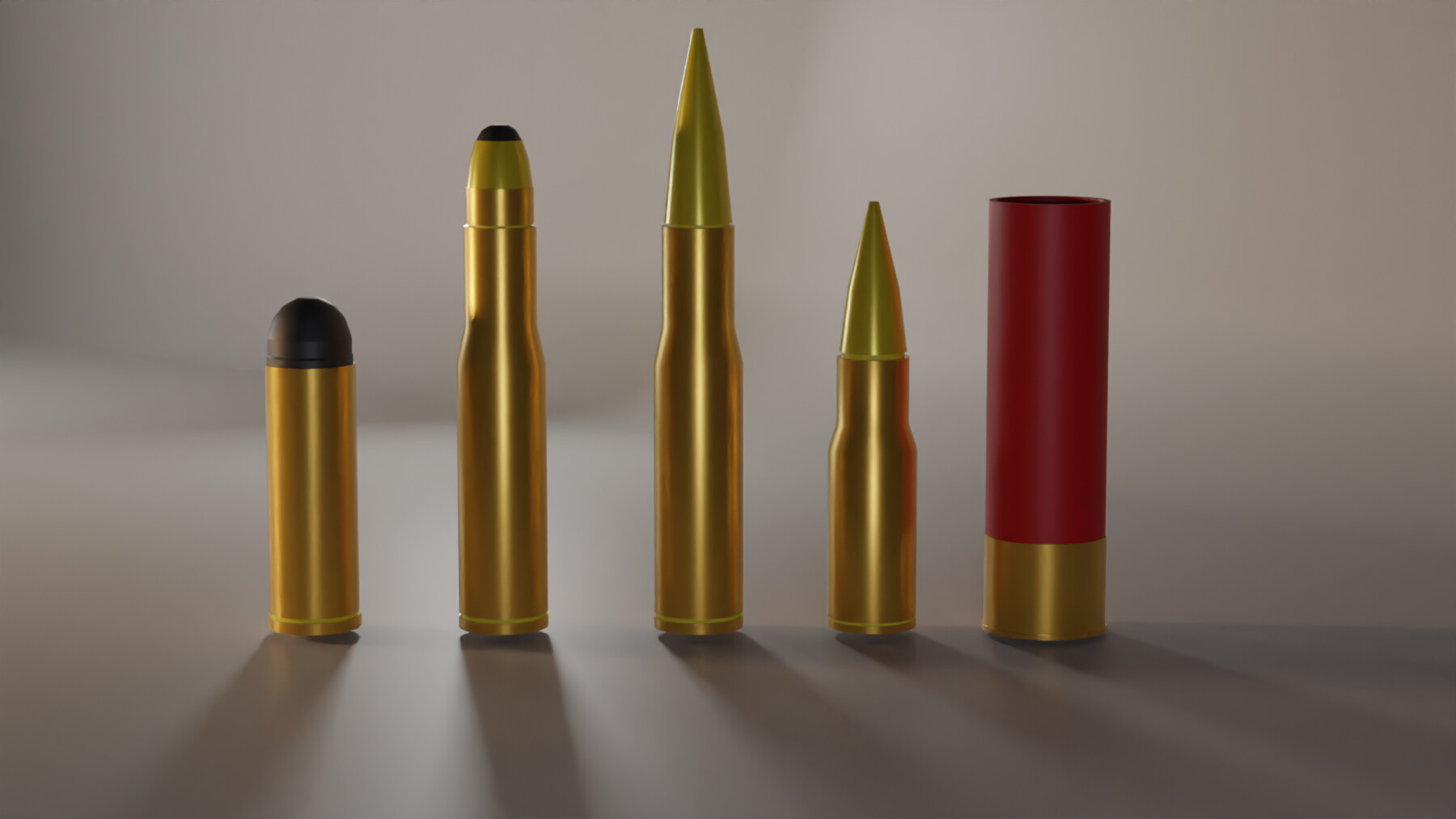 ArtStation - Low-Poly Bullet Set | Game Assets
