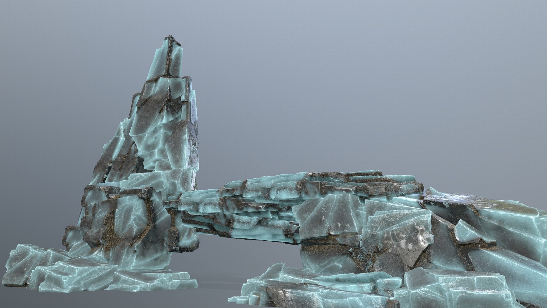 ArtStation - ice cliff | Game Assets