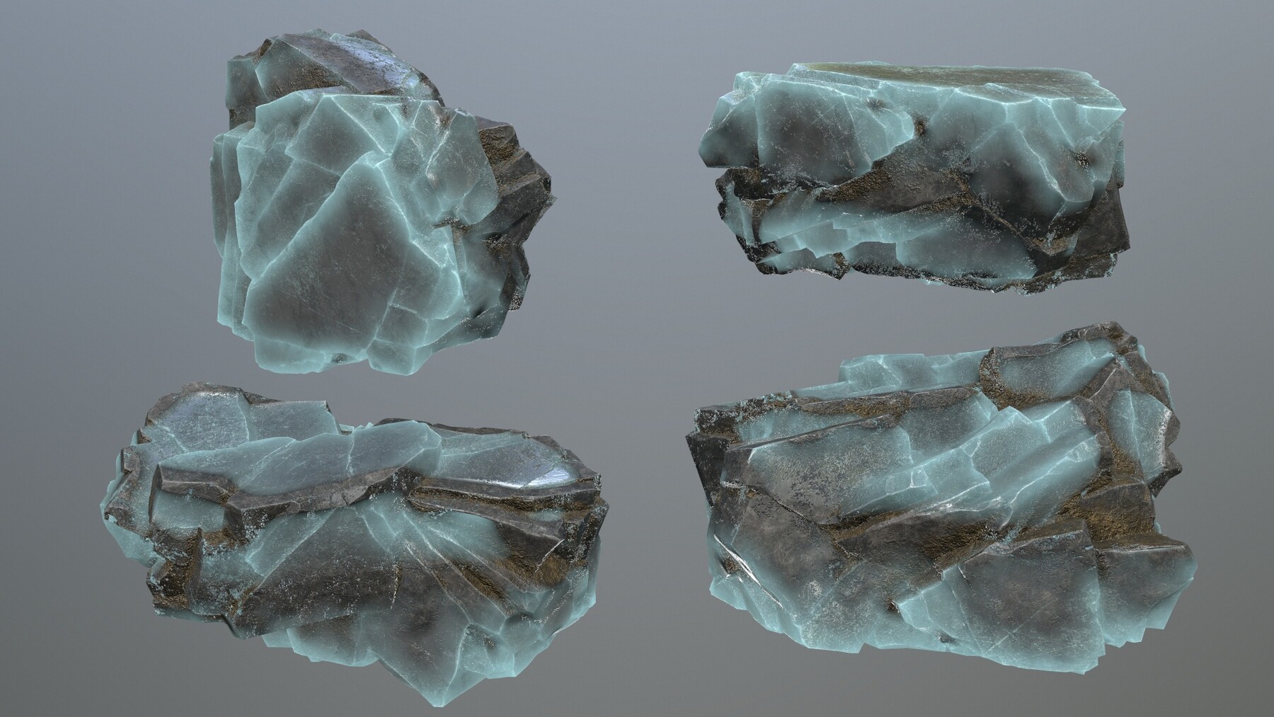 ArtStation - ice cliff | Game Assets