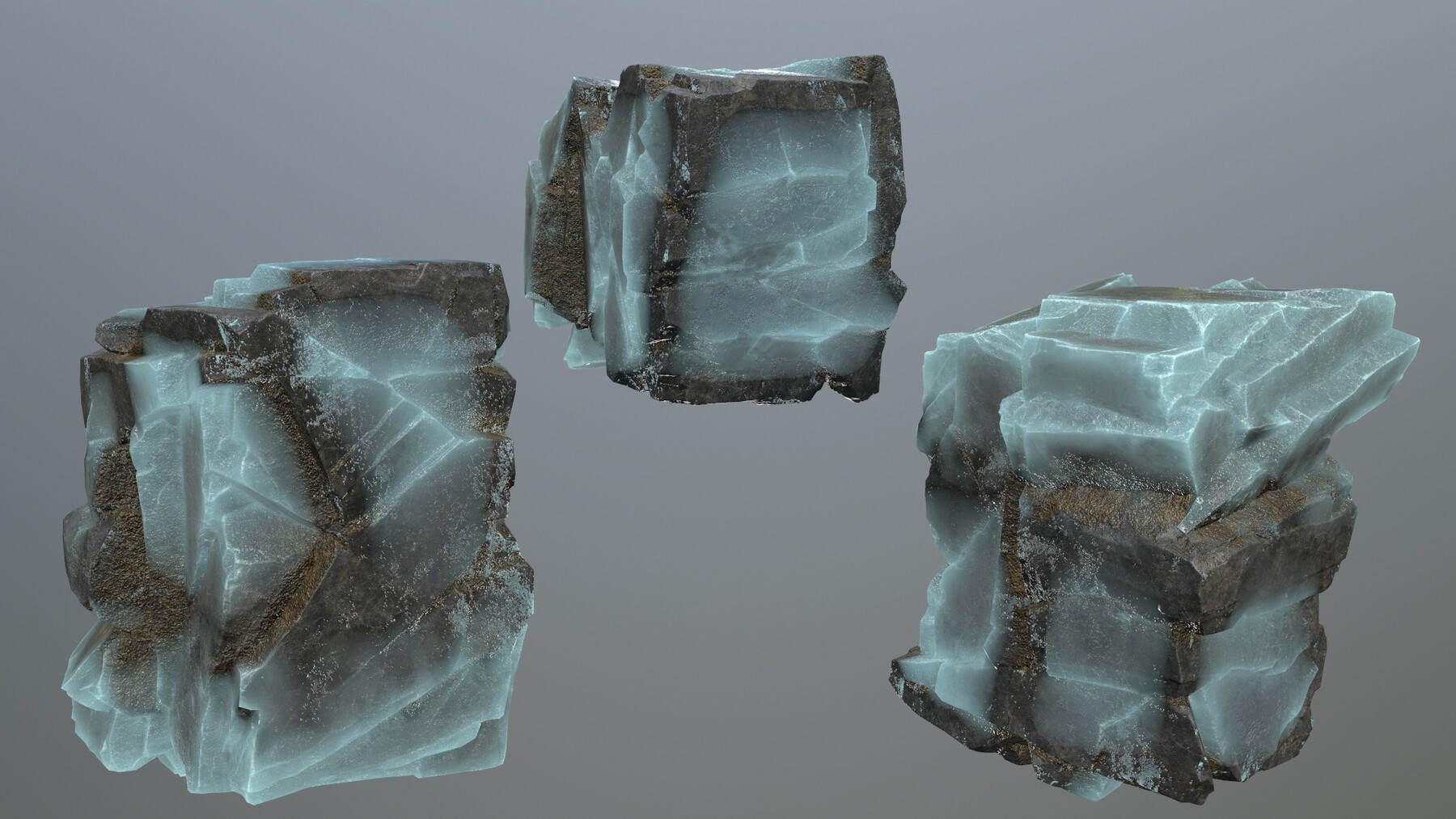 ArtStation - ice cliff | Game Assets
