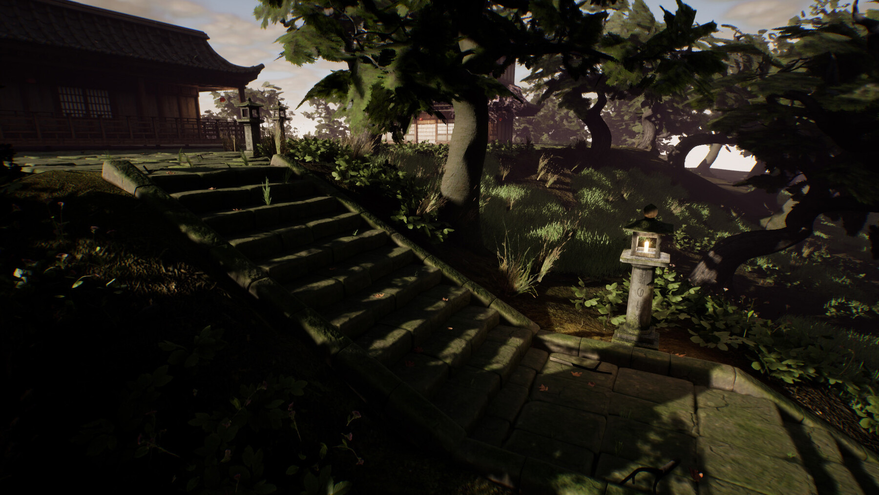 ArtStation - Japanese House and Foliage Environment Asset Pack | Game ...