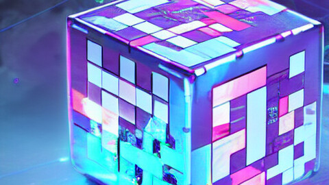 ArtStation - A cyber cube? | Artworks