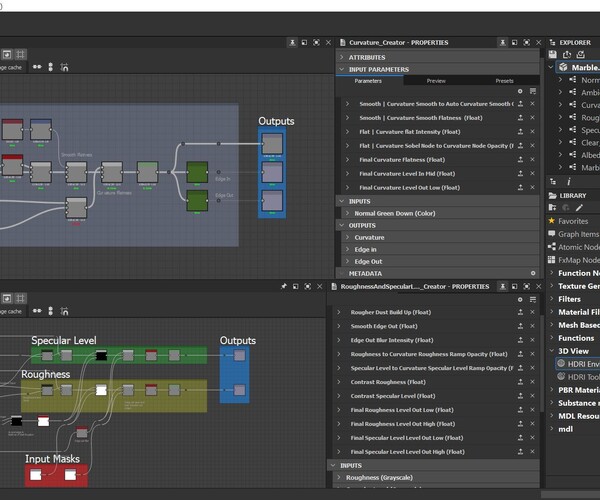 ArtStation - Marble Substance Designer | Resources