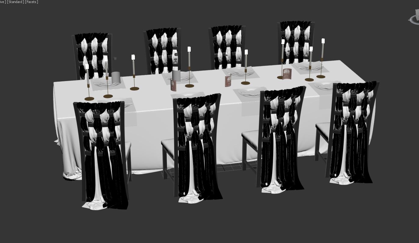 ArtStation - Dining Table | Resources