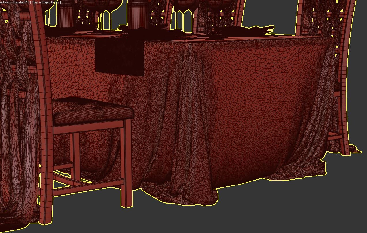 ArtStation - Dining Table | Resources