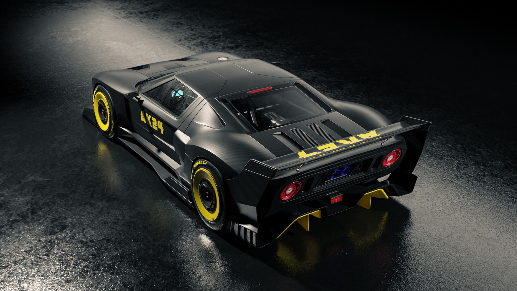 ArtStation - Ford GT Extreme Modification | Resources
