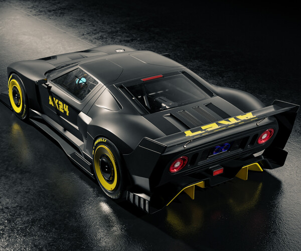 ArtStation - Ford GT Extreme Modification | Resources
