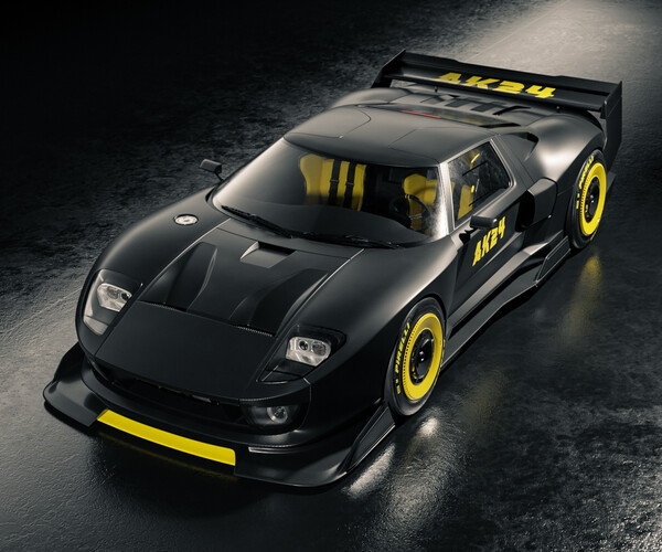 ArtStation - Ford GT Extreme Modification | Resources