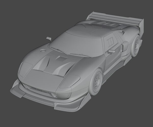 ArtStation - Ford GT Extreme Modification | Resources