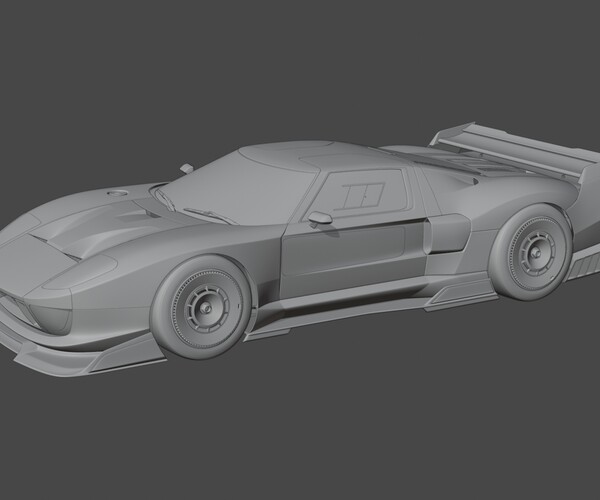 ArtStation - Ford GT Extreme Modification | Resources