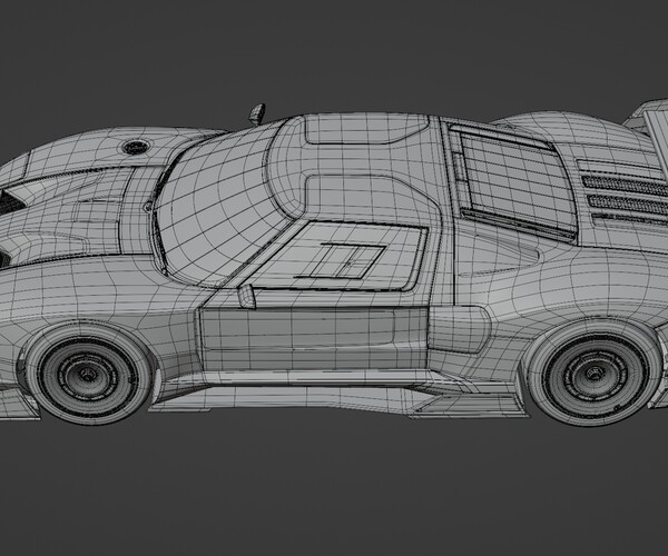 ArtStation - Ford GT Extreme Modification | Resources