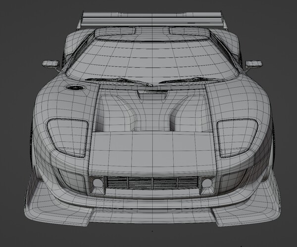 ArtStation - Ford GT Extreme Modification | Resources